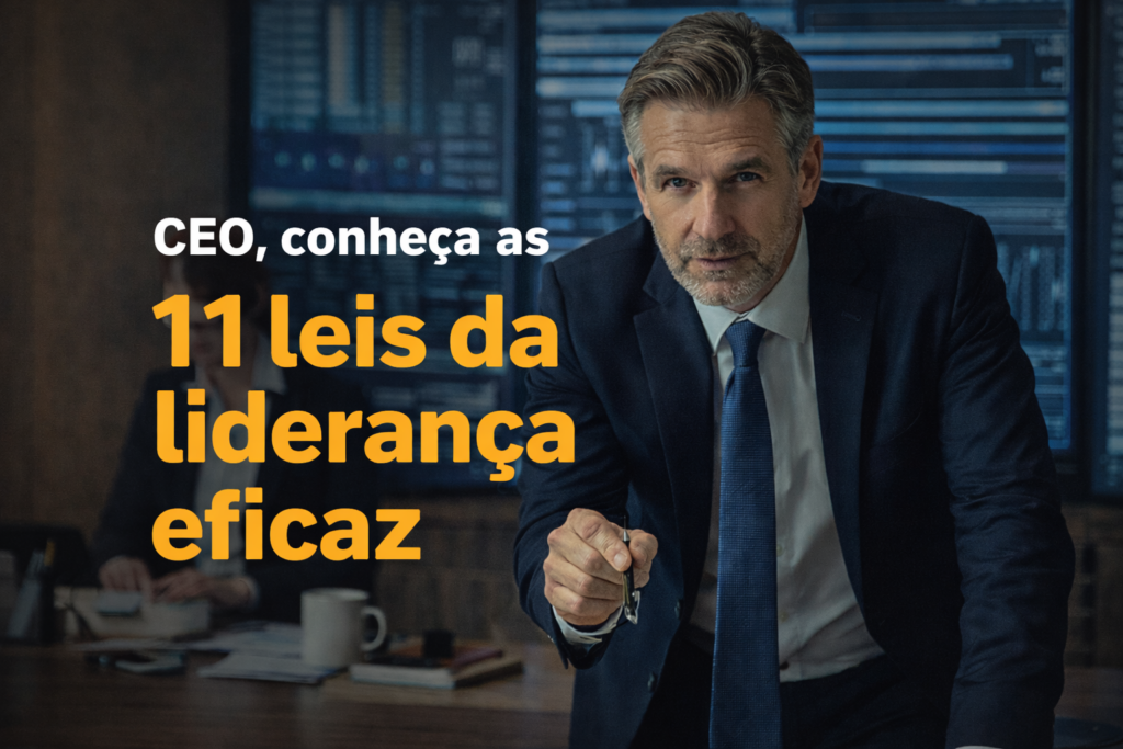 CEO, conheça as 11 leis da liderança eficaz